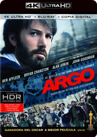 Argo (2012) 4K UHD + BR - CeX (IC): - Comprar, vender, Donar